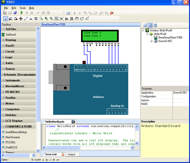 Cooper Maa: VirtualBreadBoard 簡介– Arduino 與 PICMicro 的模擬器
